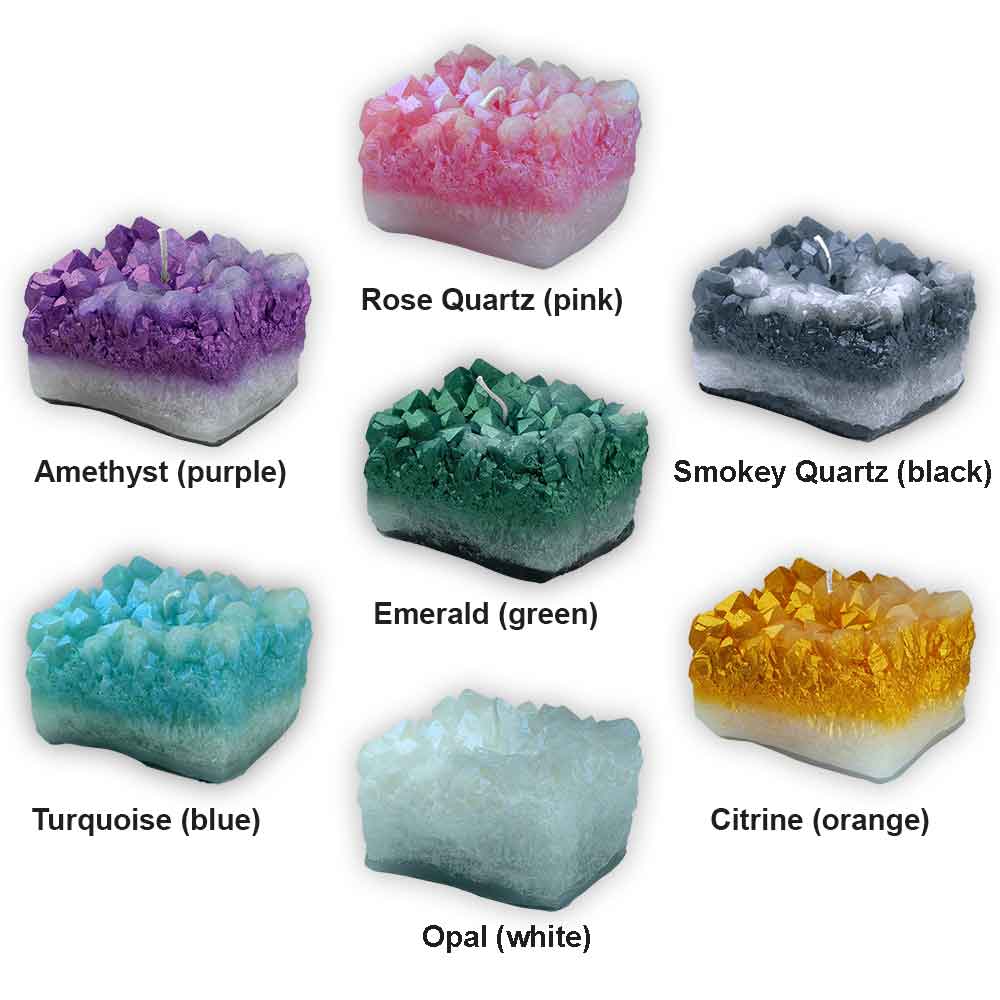 Quartz Crystal Colors